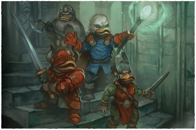 DuckQuest RPG – Star Hat Miniatures