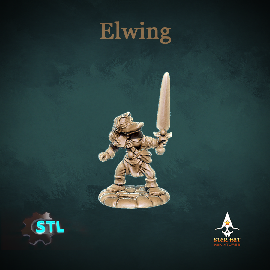 Elwing STL – Star Hat Miniatures